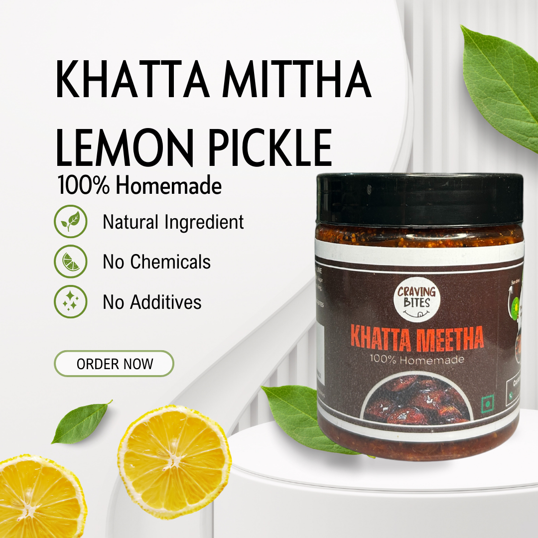 Khatta Mittha Lemon – 500 GM
